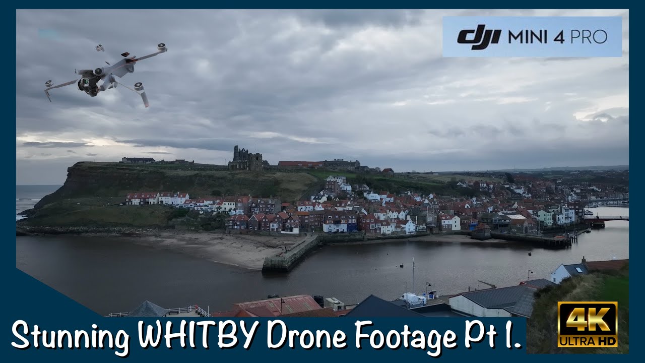 Stunning WHITBY | Drone Footage Part 1 | DJI Mini 4 Pro 4K. - YouTube