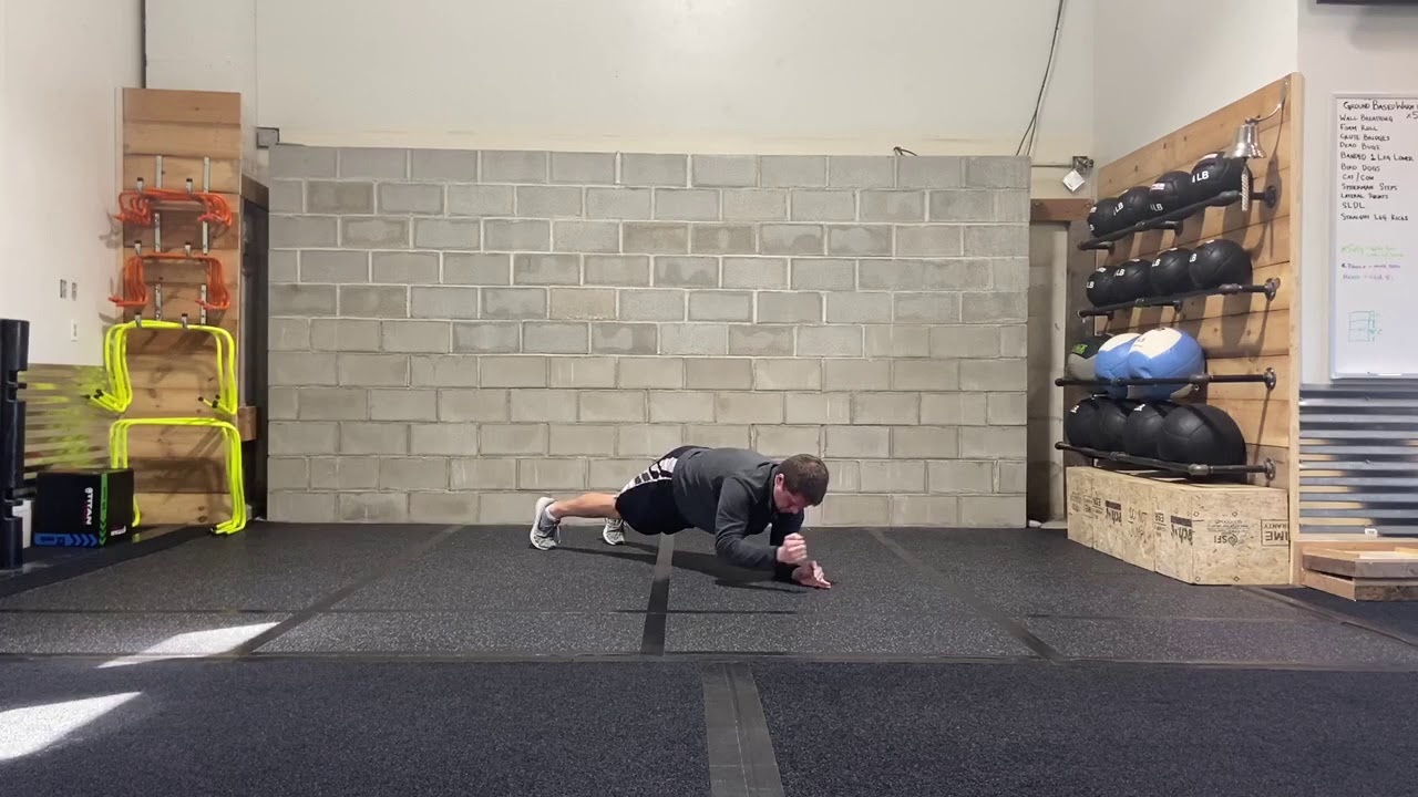 Reach and Touch Plank - YouTube