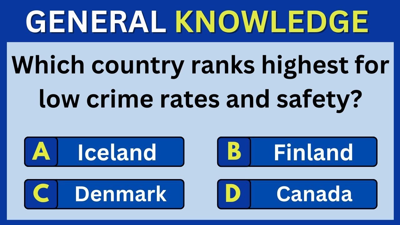 General Knowledge | 40 Brain-Teasing Trivia Questions | Challenge Your ...