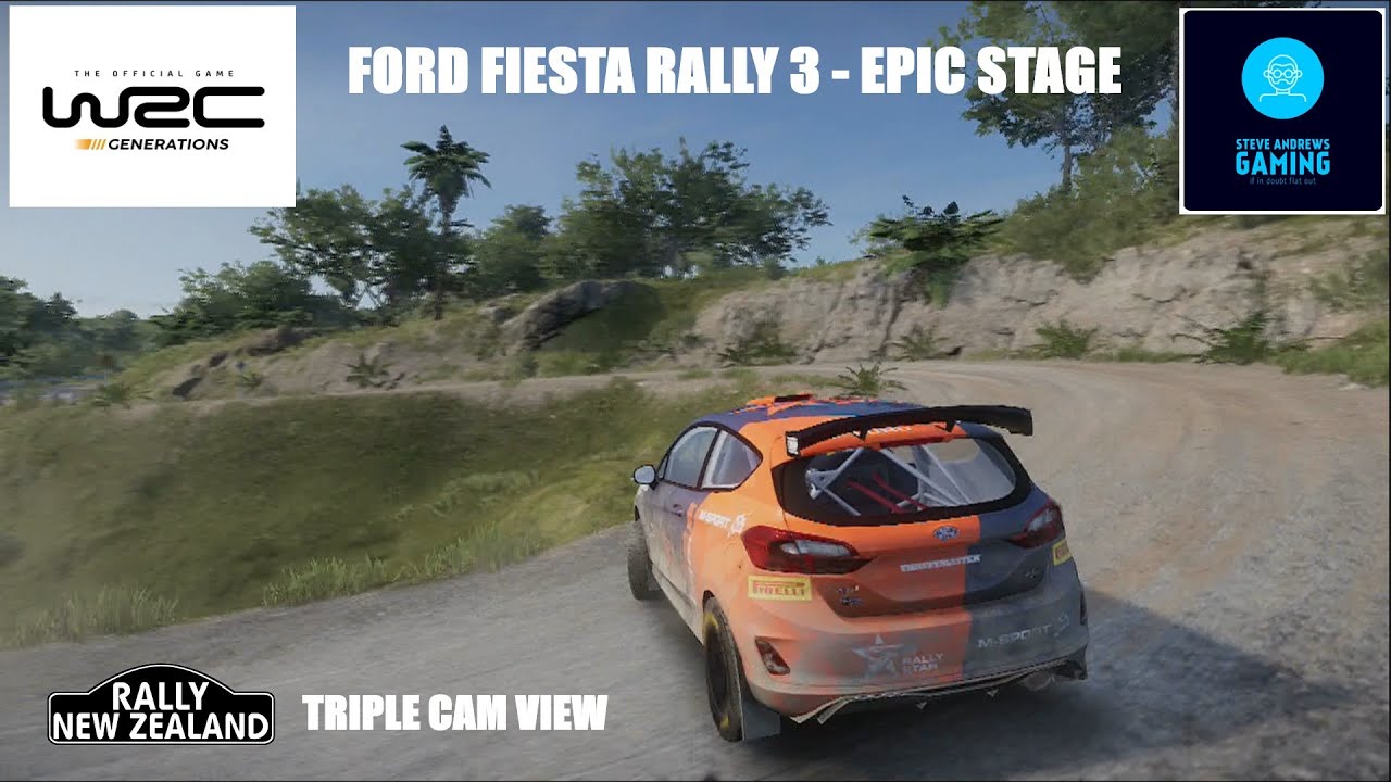 Ford Fiesta Rally 3 | New Zealand | WRC Generations | Logitech G29 ...