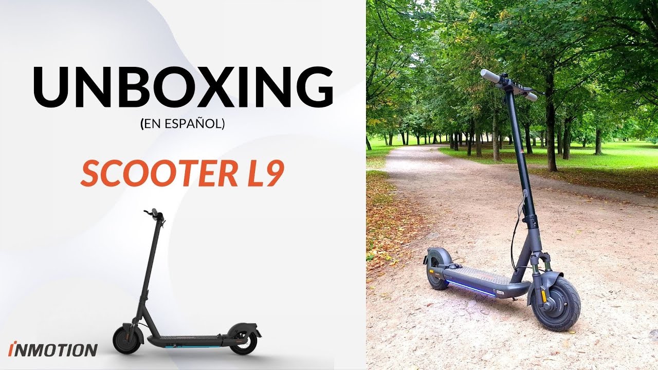 Scooter Eléctrico L9 | Unboxing en español | Inmotion Perú - YouTube