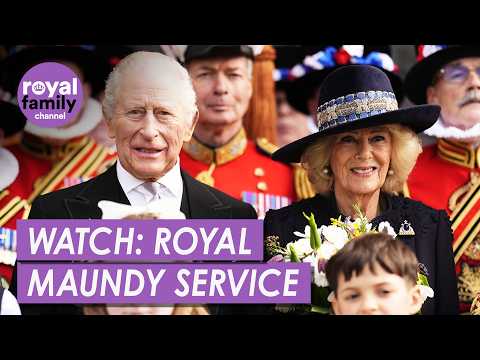 WATCH: King Presents Royal Maundy Gifts to 154 Recipients in Special Wales Service