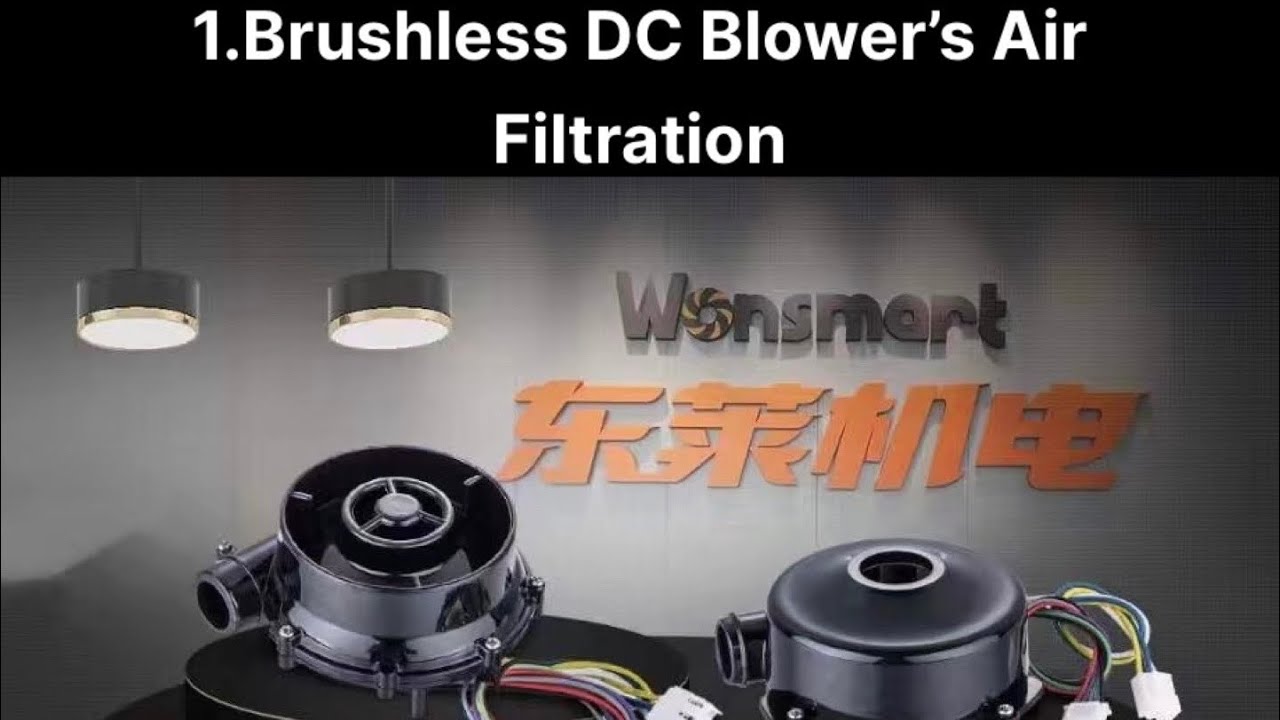 1. Brushless DC Blower’s air Filtration - YouTube