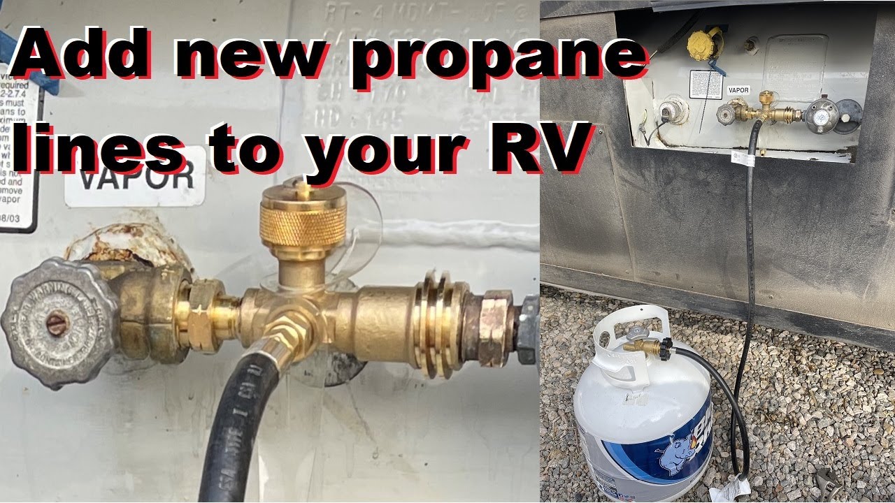 Add a 4 way propane valve to your RV | RVliving |RVlife - YouTube