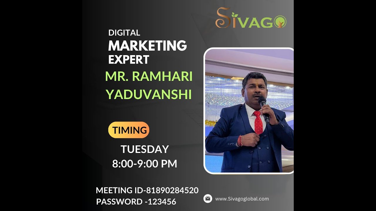 Sivago Global Founder Leader - YouTube