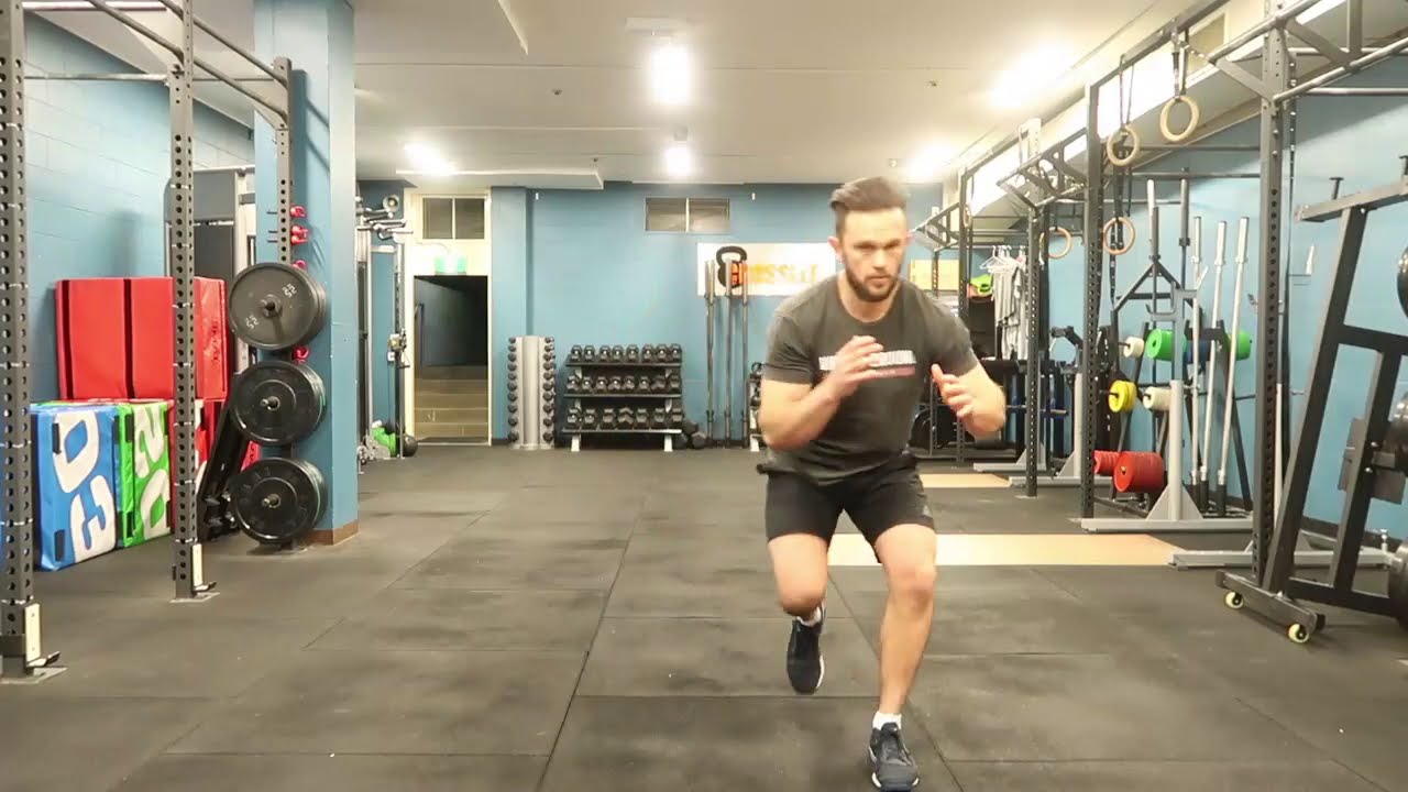 Alternating Single Leg Broad Jumps - YouTube