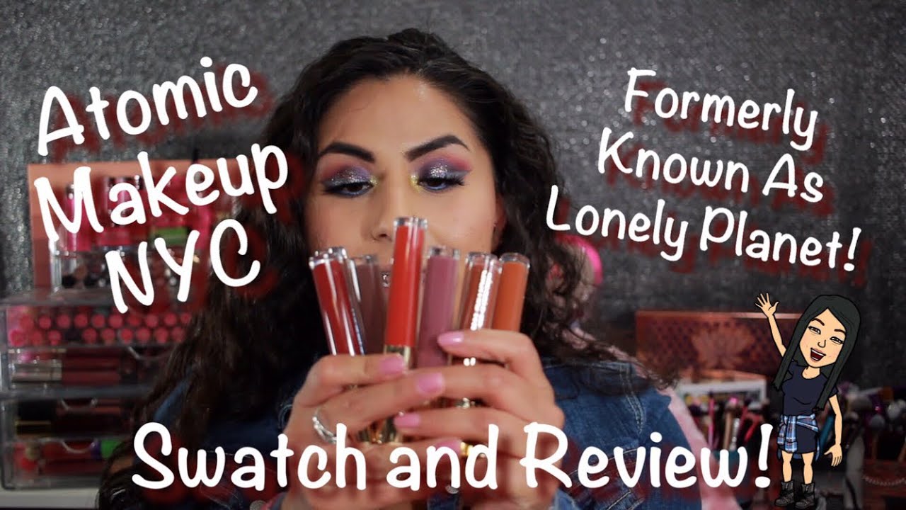Atomic Makeup NYC | Formerly Lonely Planet Swatch and Review - YouTube