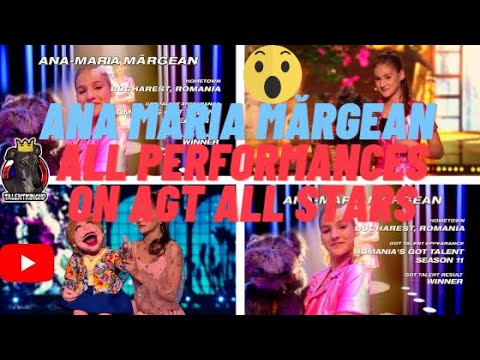 AMAZING VENTRILIQUIST Ana Maria Mărgean All Performances On America's ...