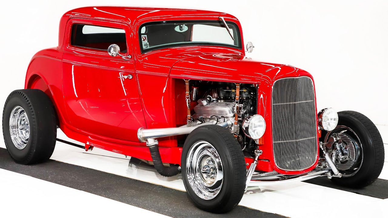 1932 Ford 3 Window for sale at Volo Auto Museum (V21640) - YouTube