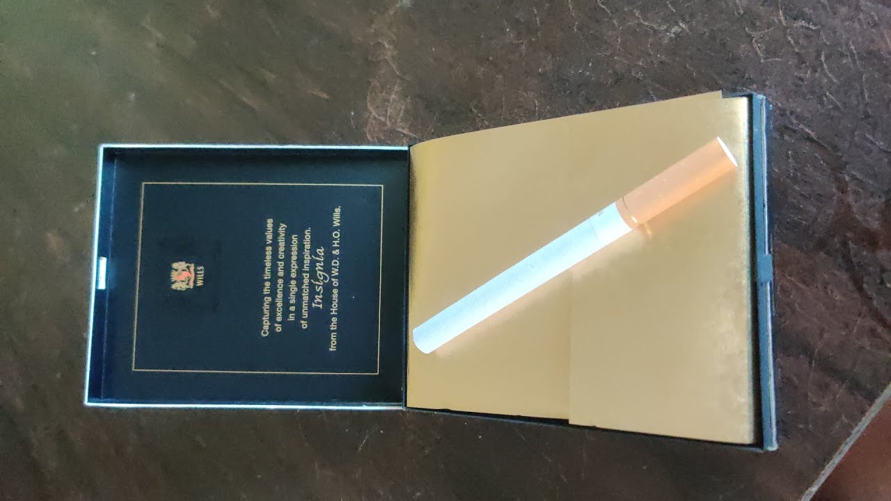 Insignia Cigarette Unboxing - YouTube