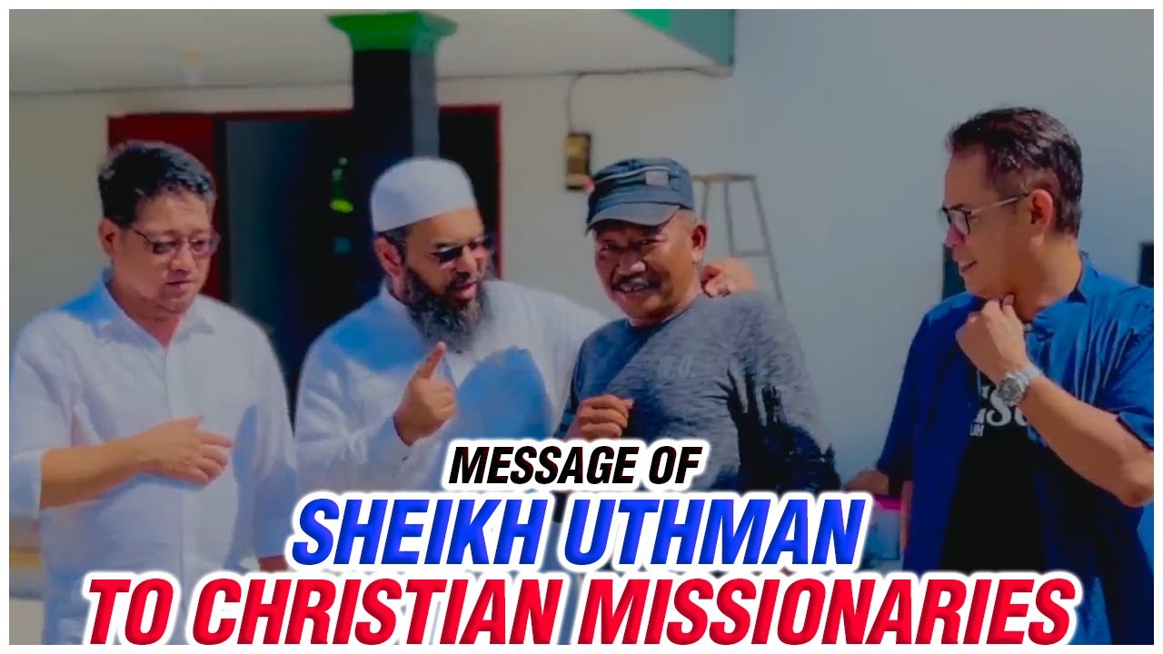 Message of sheikh uthman to Christian missionaries | Uthman Ibn Farooq ...