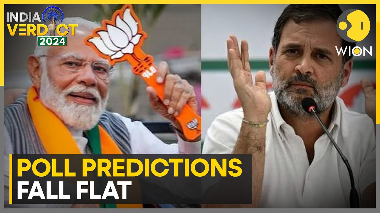 India Election Results: Poll predictions fall flat in Lok Sabha ...