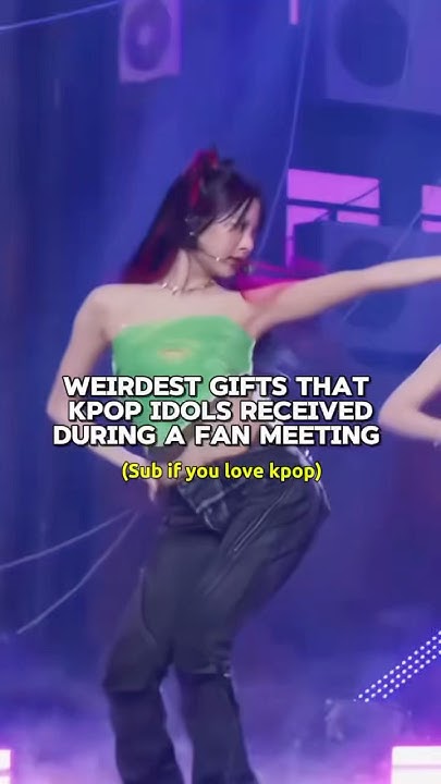 Weirdest gifts that kpop idols received during a fan meeting #kpop #kpopshorts #fyp #trending ...