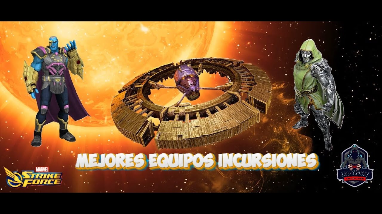 MEJORES EQUIPOS PARA INCURSIONES EN MARVEL STRIKE FORCE. NOVEDADES MSF ...