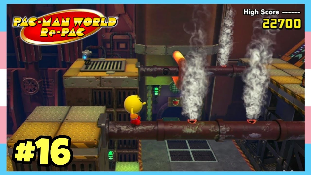 5-1 Perilous Pipes Episode Completed In Pac-Man World Re-Pac #16 (No ...