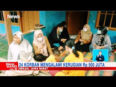 Ibu-ibu di Bekasi Jadi Korban Penipuan Minyak Goreng Murah, Suruh Bayar Dahulu #iNewsSiang 11/03
