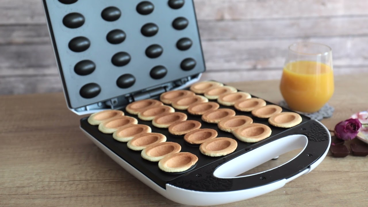 Walnut-shaped cookie maker, for filling 12 cookies, 1400W - Zokura ...