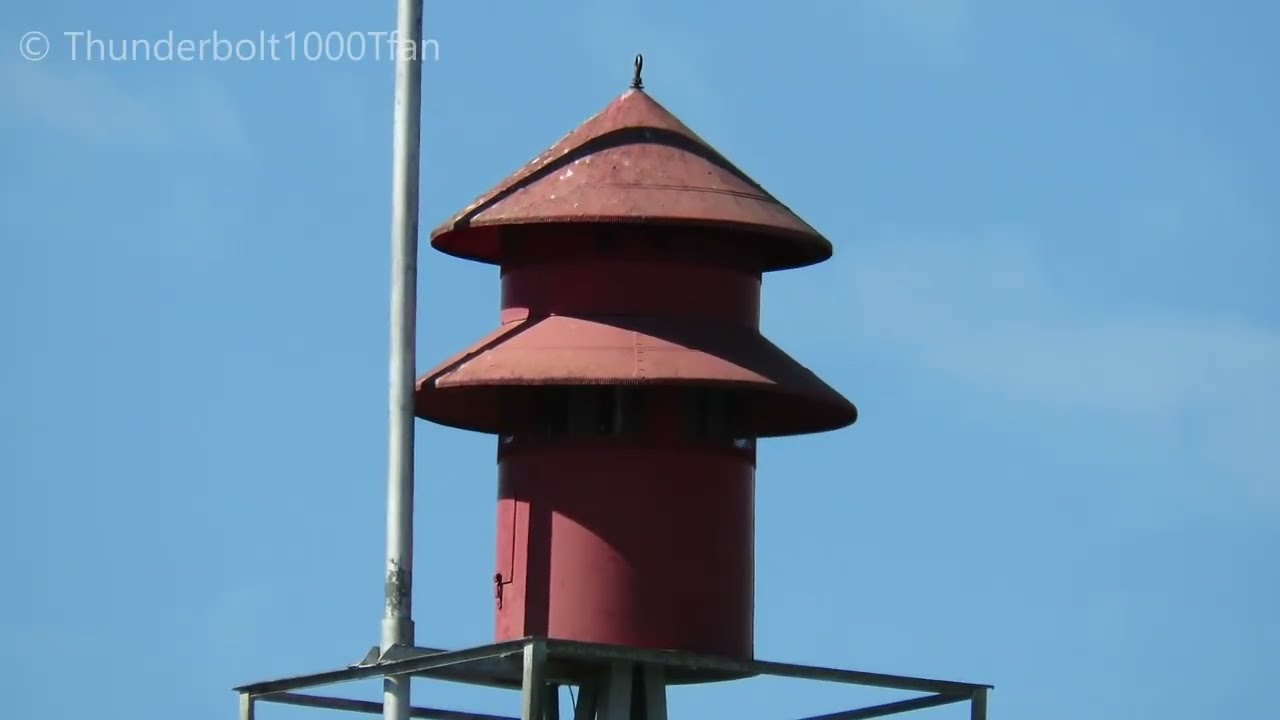 Federal Signal Model 7 Siren Test | Noon Blast & 1 Minute Alert ...