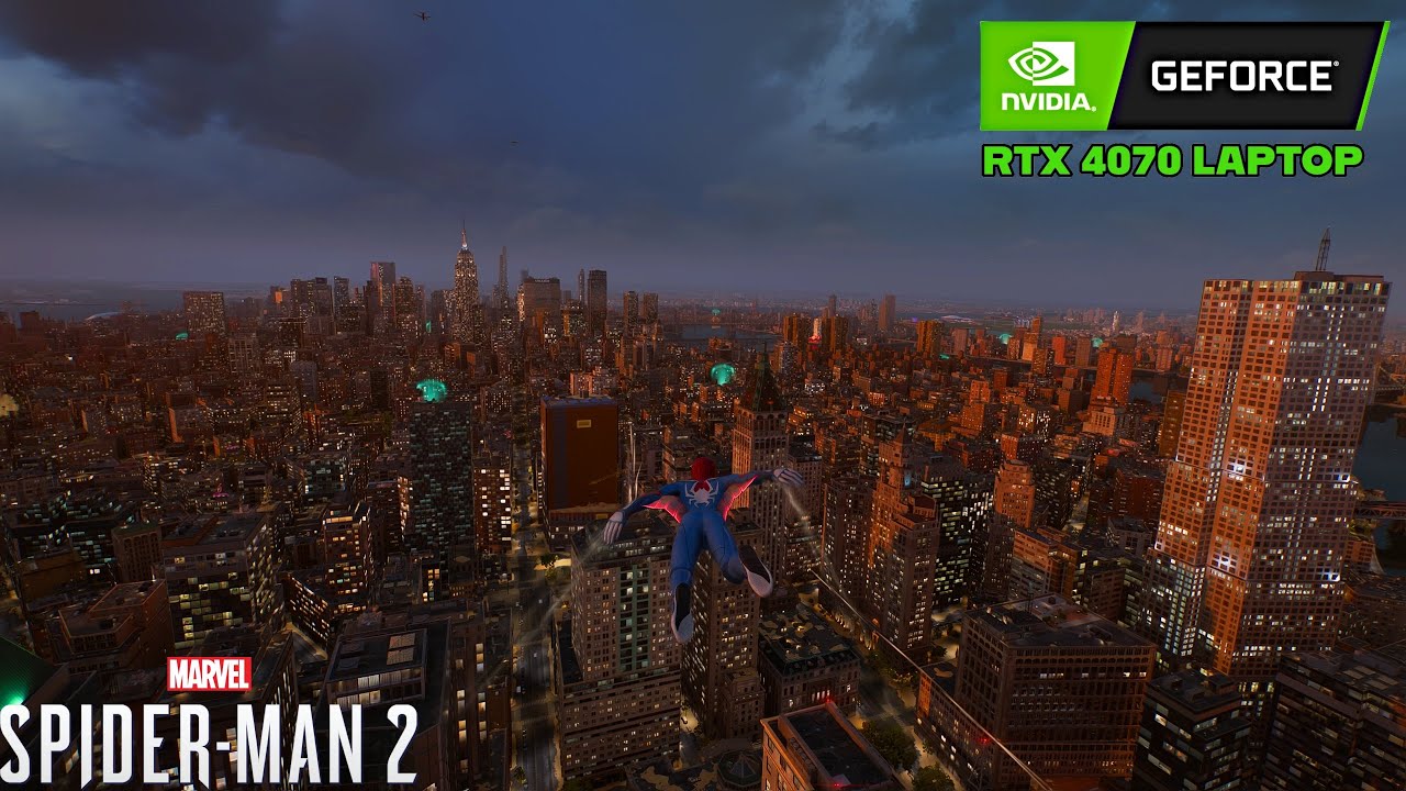 RTX 4070 Laptop | Spider-Man 2 : 1080p, 1440p High Settings DLAA - DLSS ...