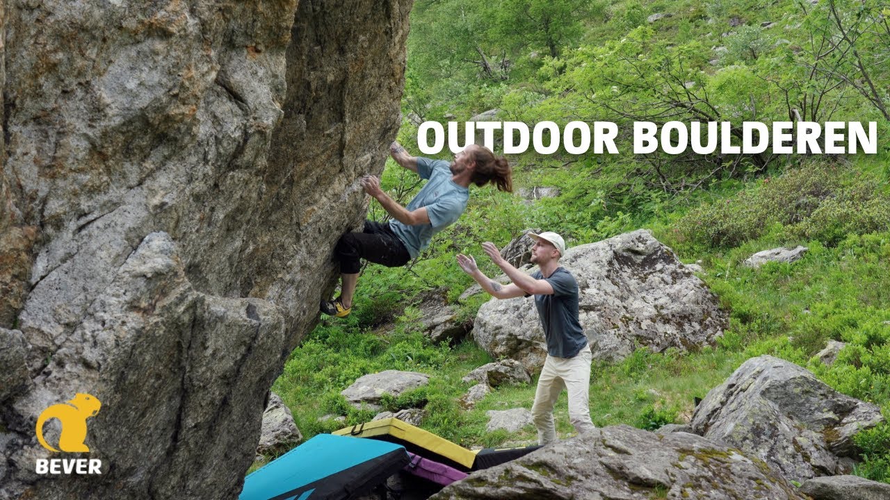 Hoe begin ik met outdoor boulderen? | Bever - YouTube