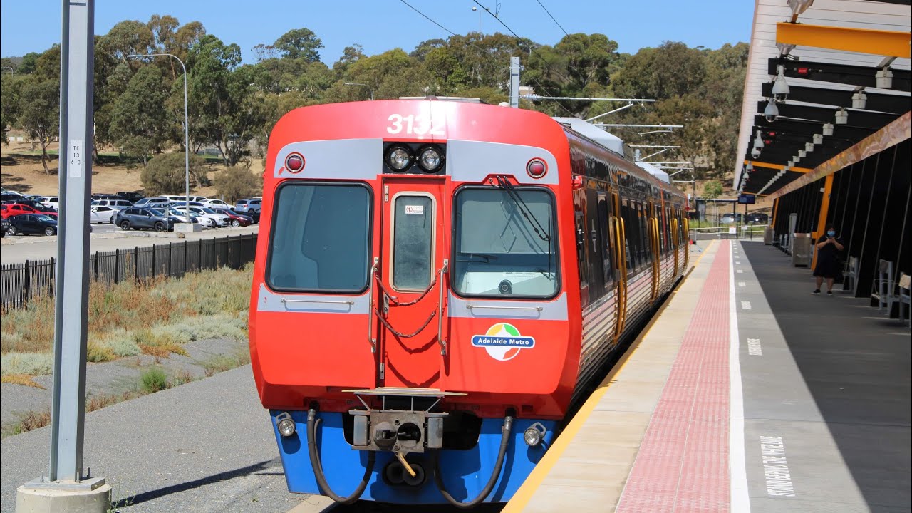 3132 - 3100 Class Railcar - Keolis Downer (Adelaide Metro) - YouTube