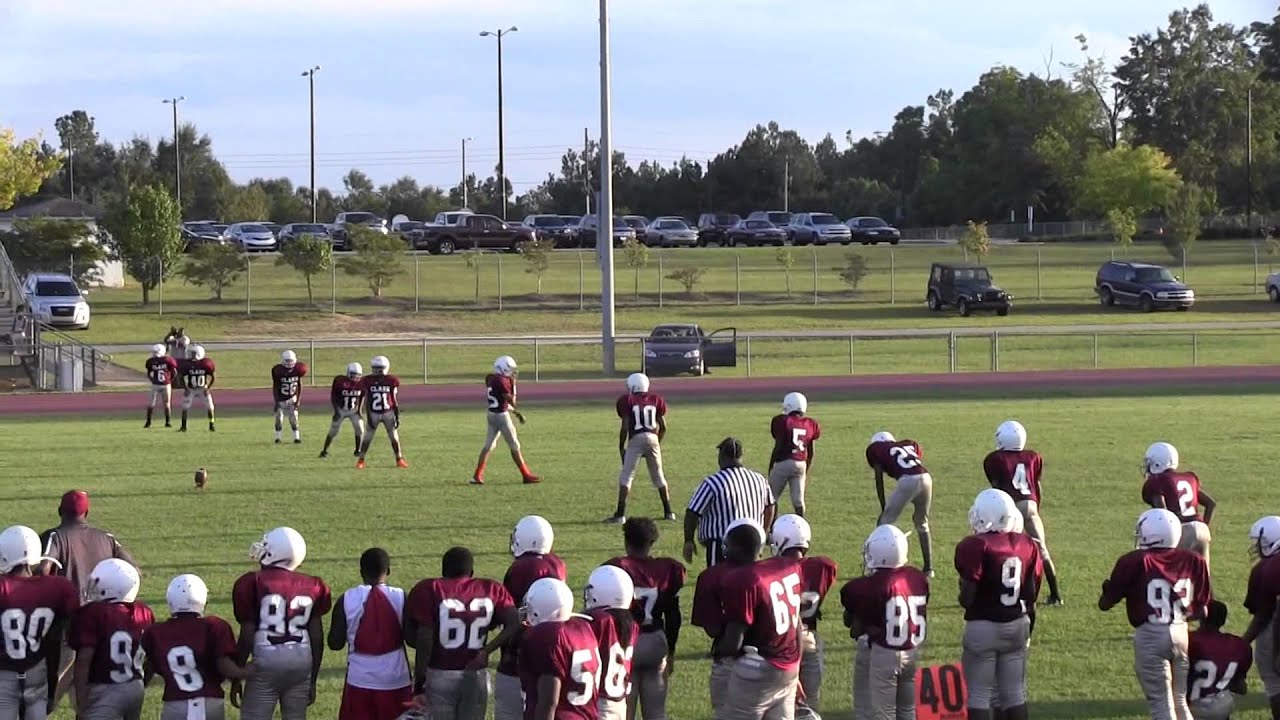 Clark Middle School vs. HKT Middle School (Football - 2014) - YouTube