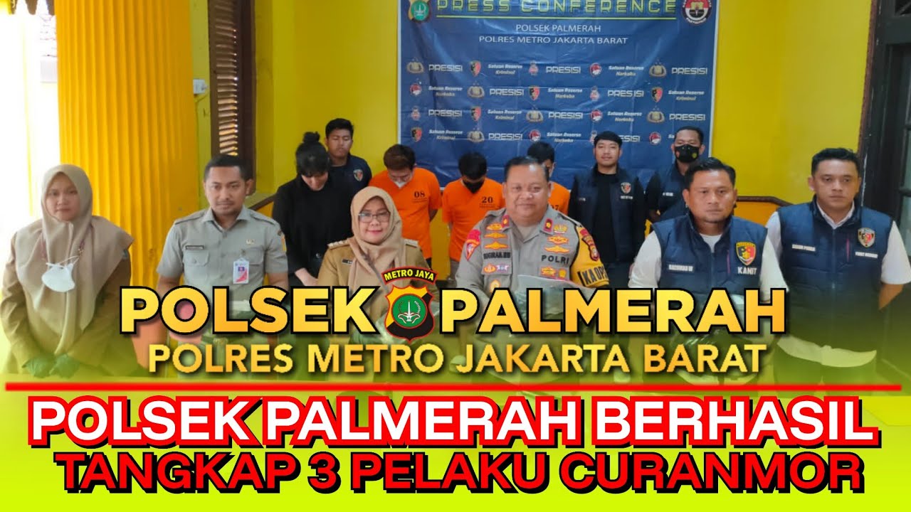 3 Pelaku Curanmor Yang Beroperasi Di Palmerah Berhasil Ditangkap ...