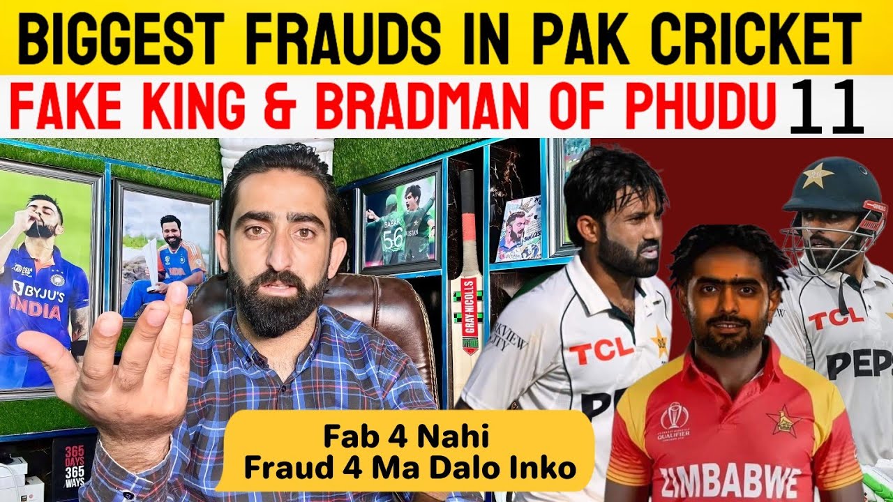 Babar & Actor Rizwan Are Biggest Frauds In Pakistan Cricket | Shame ...