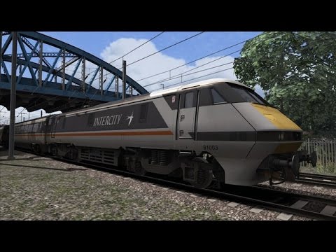 train simulator 2016: Class 91 london kings cross - stevenage - YouTube