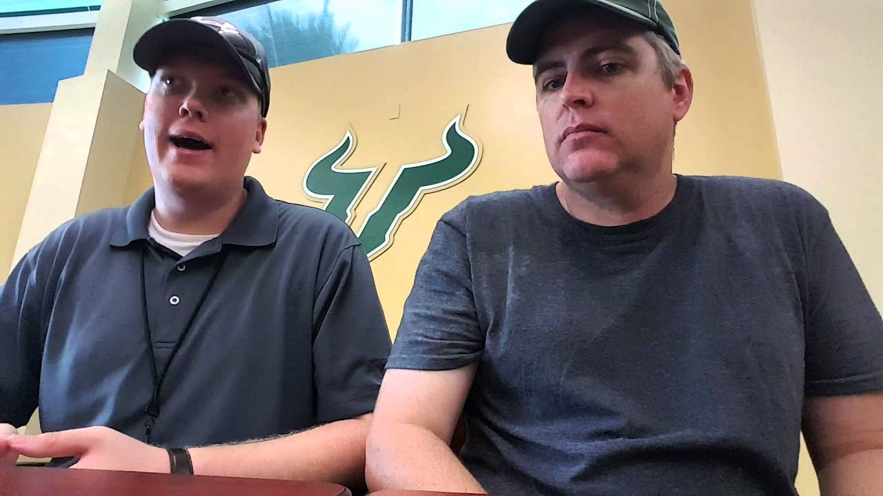 Jeff Odom and Collin Sherwin recap USF FB Practice - YouTube