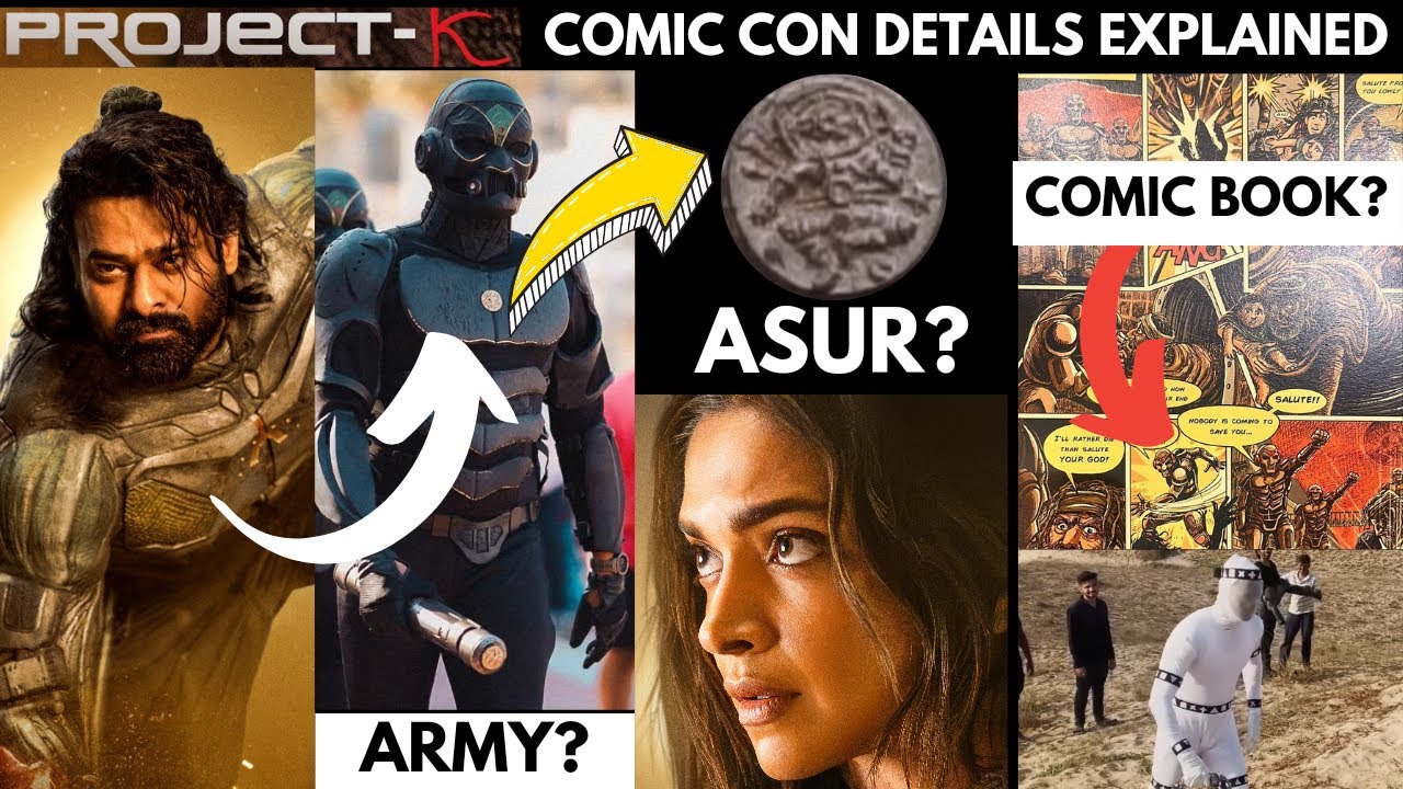 Project K Comic Con 2023 Raiders Explained | Project K Comic Book Story ...