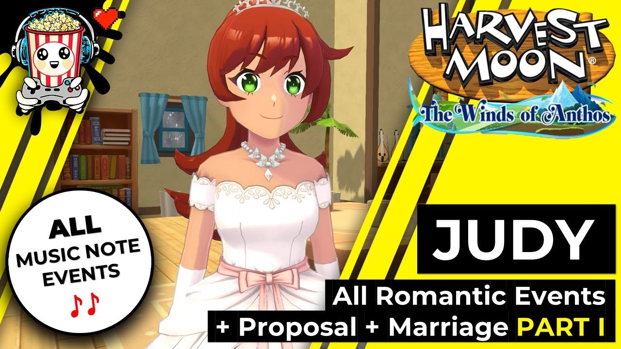 Harvest Moon - The Winds of Anthos: All Romance Events with Judy ...