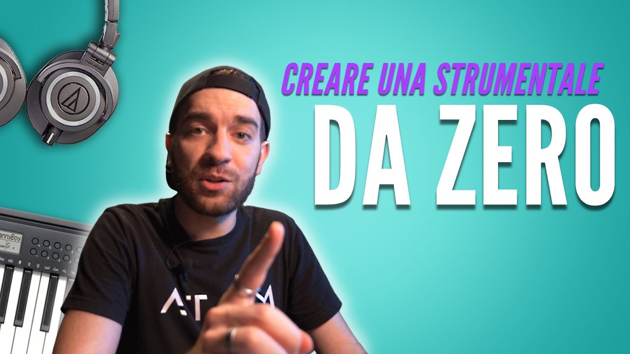 COME CREARE UNA STRUMENTALE DA ZERO - Stile "The Kolors" - YouTube