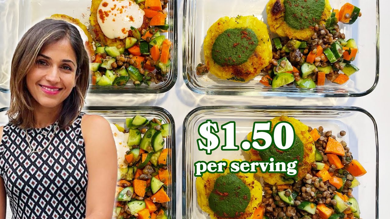 Meal Prep A Week's Worth Of Vegan Indian Food For $18 - YouTube