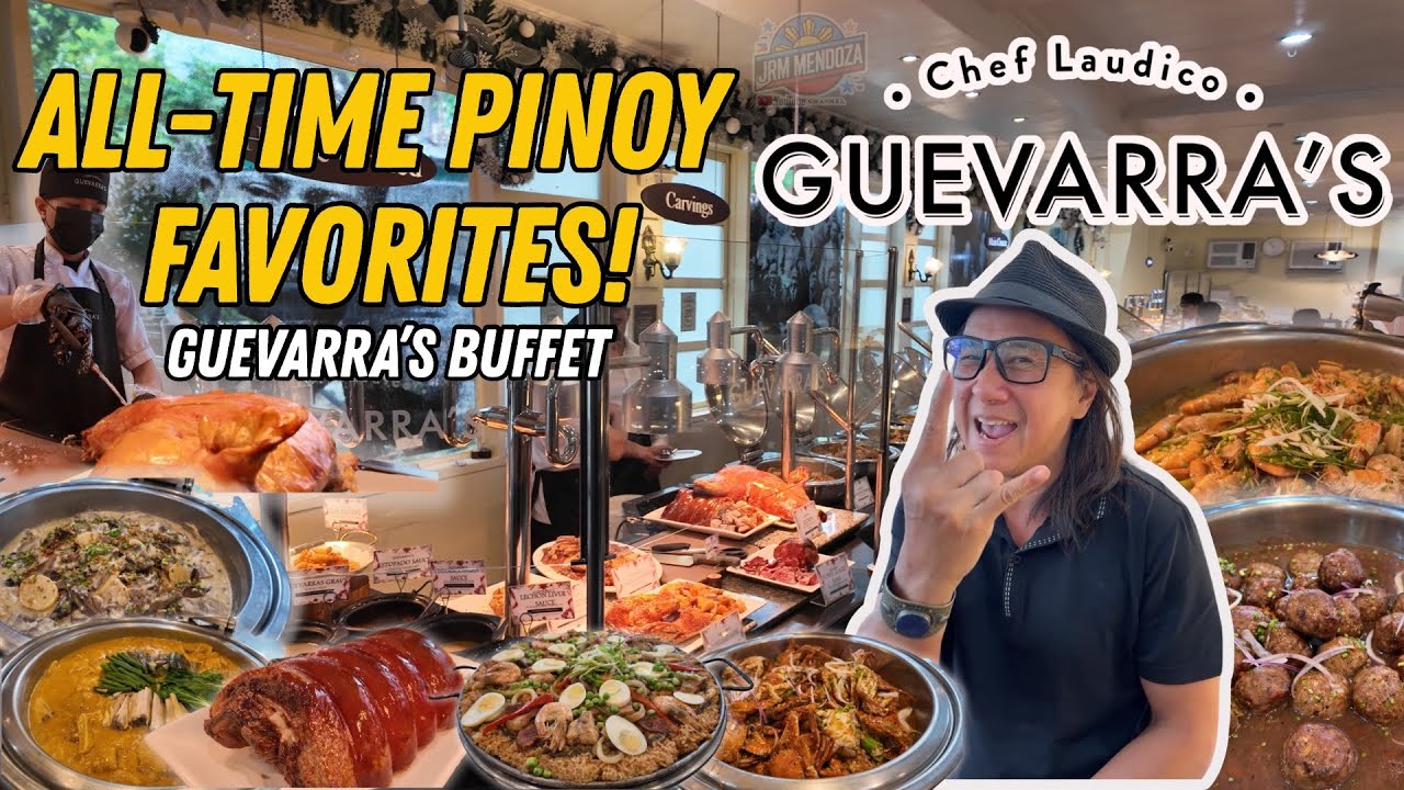 [4K] GUEVARRA’S BUFFET FOOD TOUR | Ultimate Filipino Dishes You Must ...