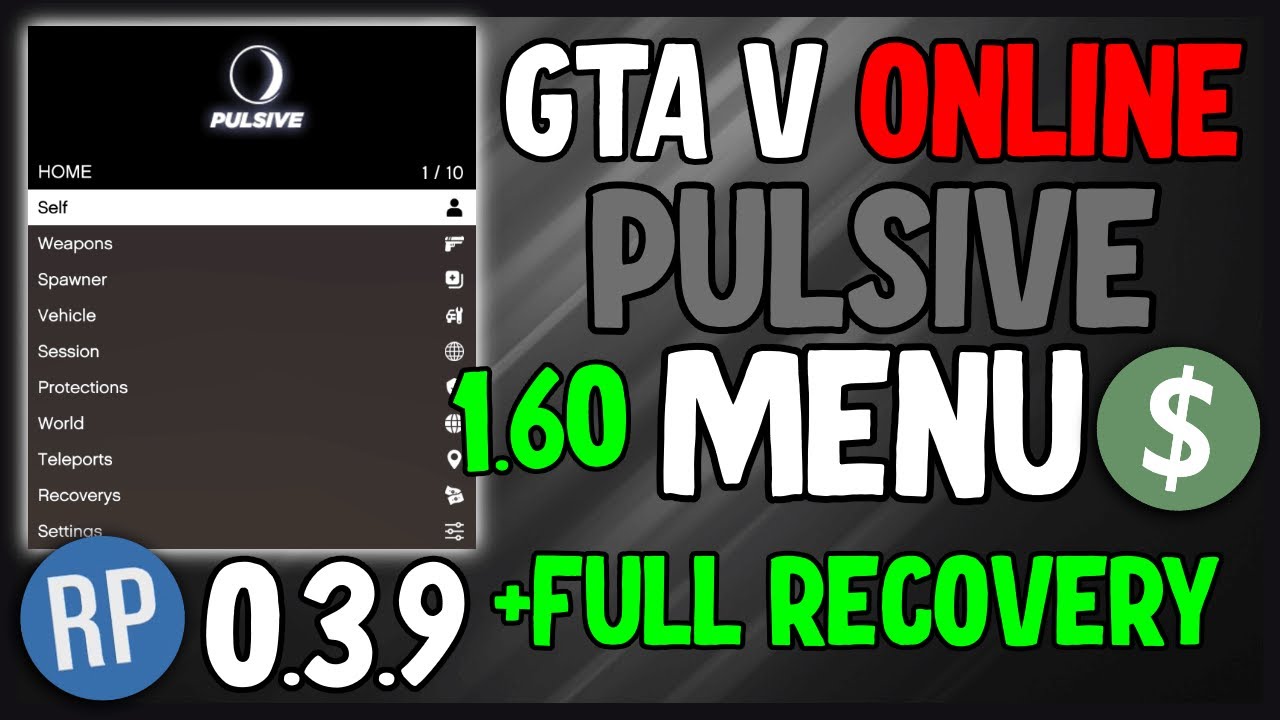 Pulsive Mod Menu v0.3.9 | How to download | MONEY + RP RECOVERY! | FREE ...