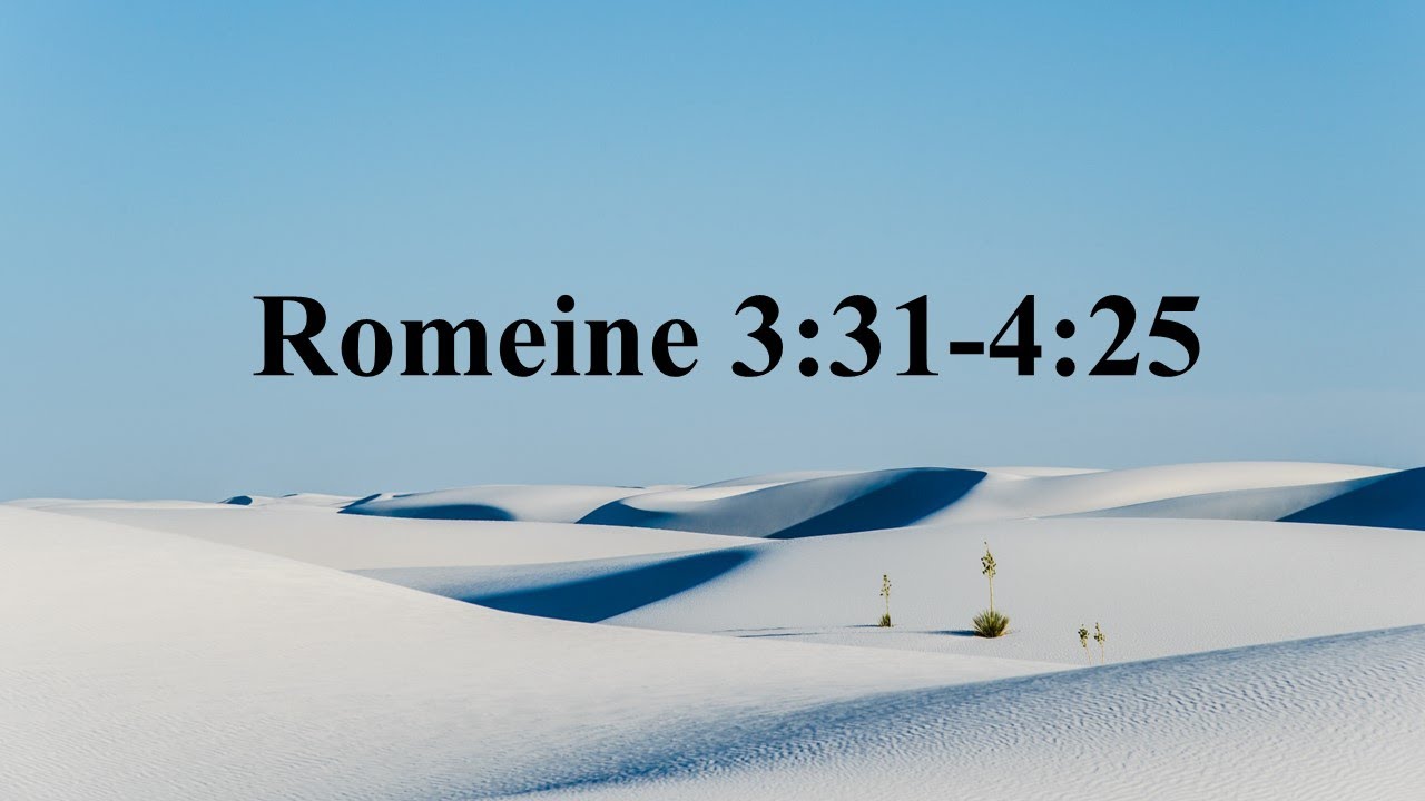 Preek 23Feb2025 - Romeine 4 - Deel 6 - YouTube