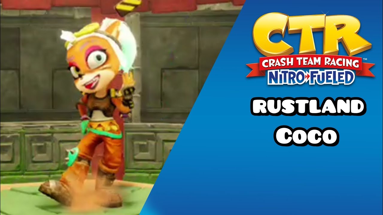 Crash Team Racing Nitro Fueled: Rustland Coco Gameplay - YouTube