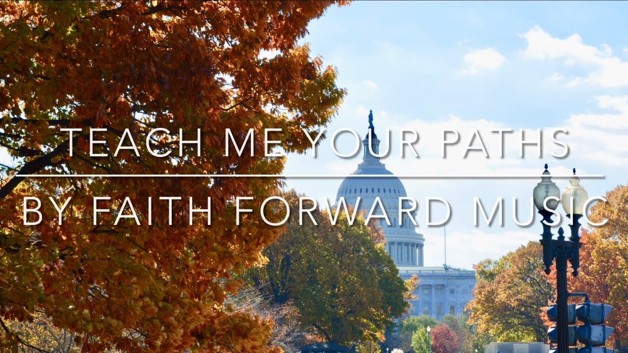 Teach me your paths | Praise and worship karaoke song with lyrics sing ...