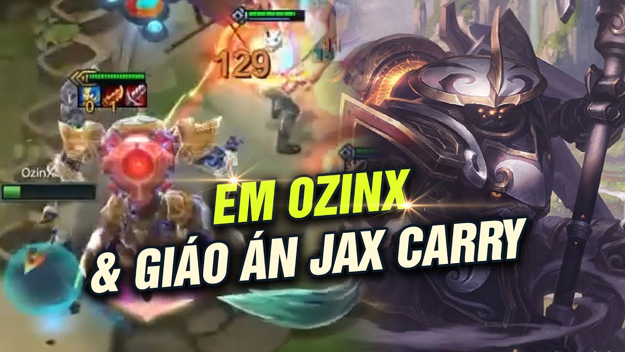 OZINX & GIÁO ÁN JAX THẦN GIÁP LẮP KÍNH NHẮM GÕ ĐẦU CẢ THẾ GIỚI - YouTube