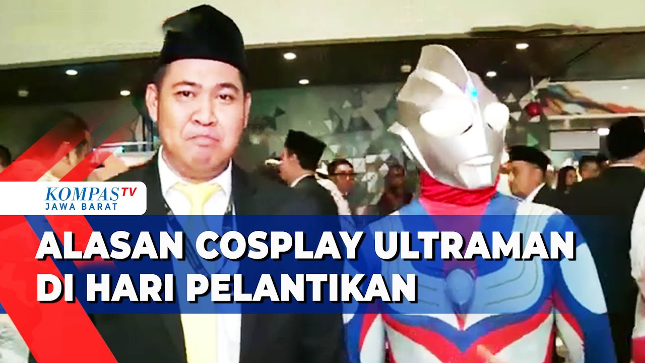 Kocak! Ini Alasan Anggota DPR RI "Cosplay Ultraman" di Hari Pelantikan ...