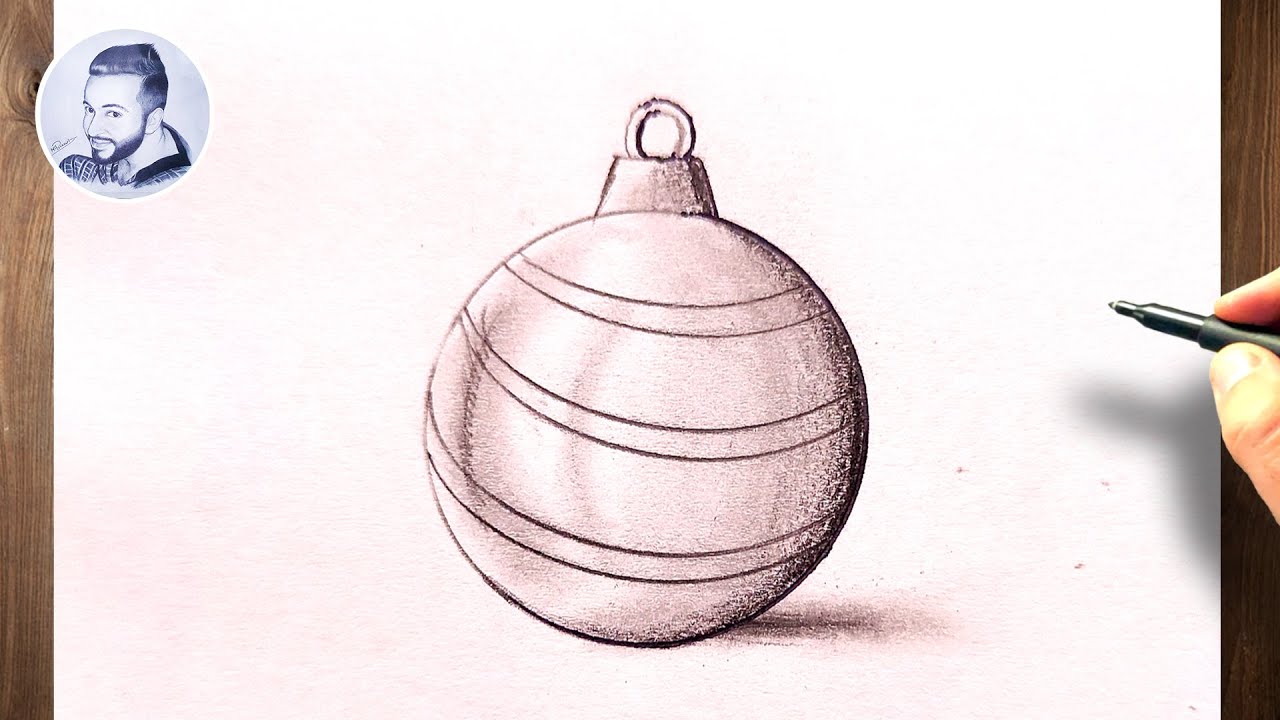 Comment dessiner une boule facile - YouTube