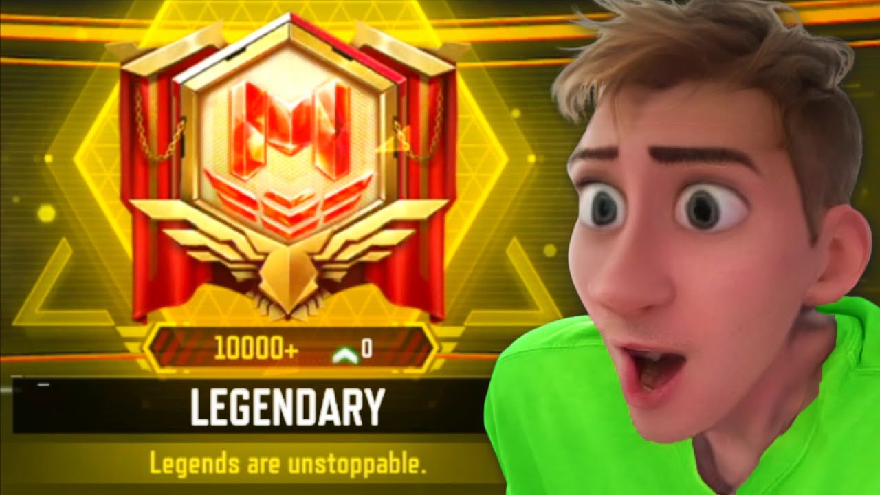 FIRST TIME getting LEGENDARY in COD MOBILE 🤯 - YouTube
