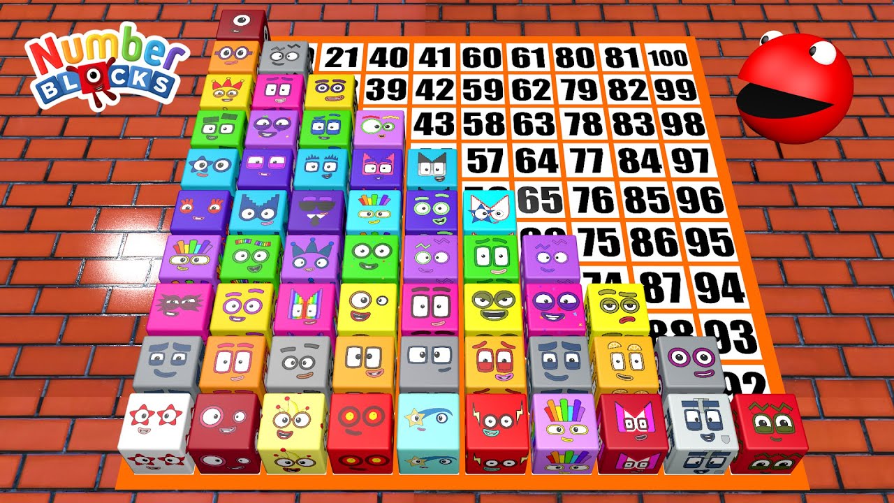 Numberblocks 1 to 100 Cube - Count to 100 Song - Learn to Count to ...