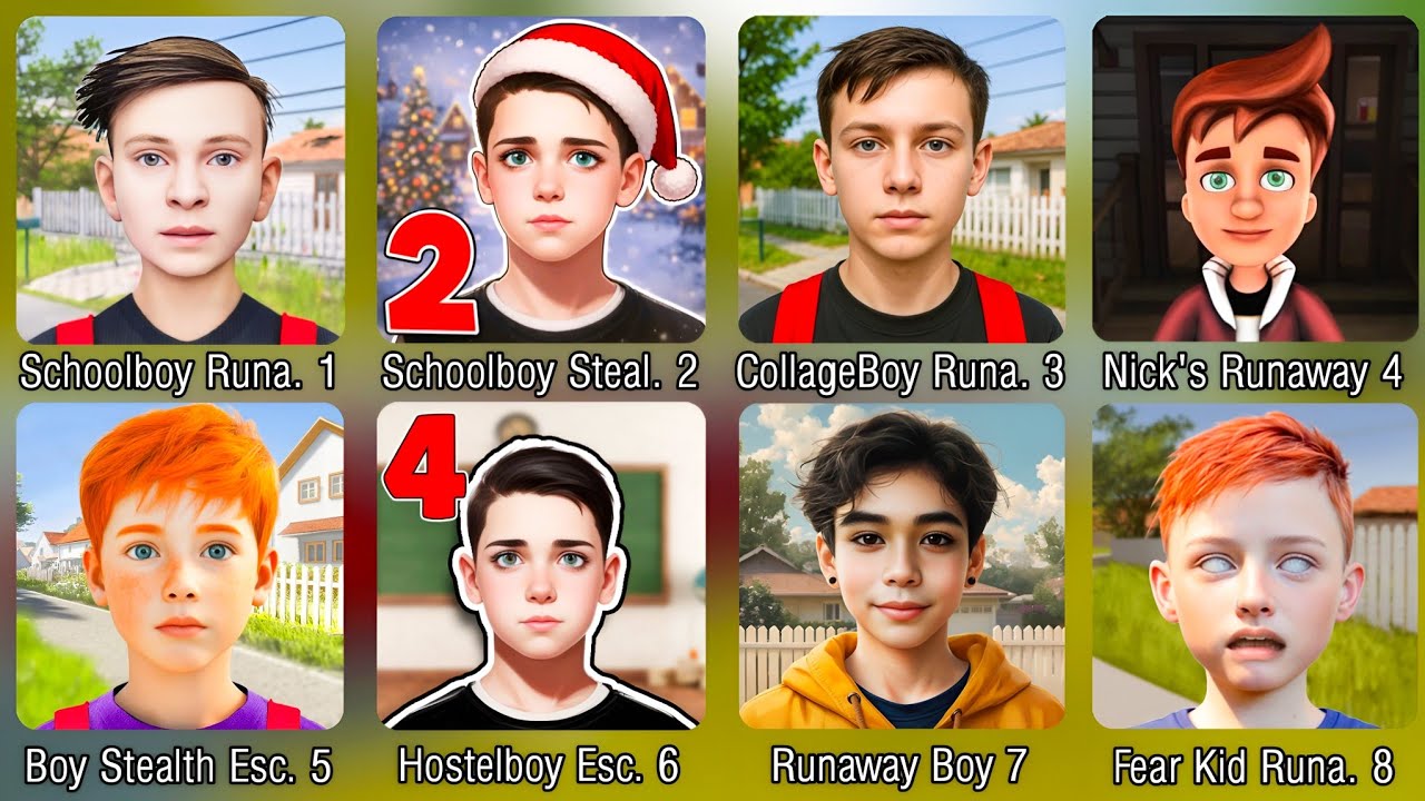 Schoolboy Runaway Stealth, Nick's Runaway, Schoolboy Runaway 3 ...