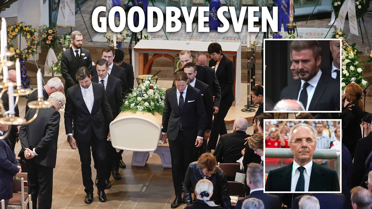 Sven's funeral lived up to his mantra - it was moving and uplifting ...