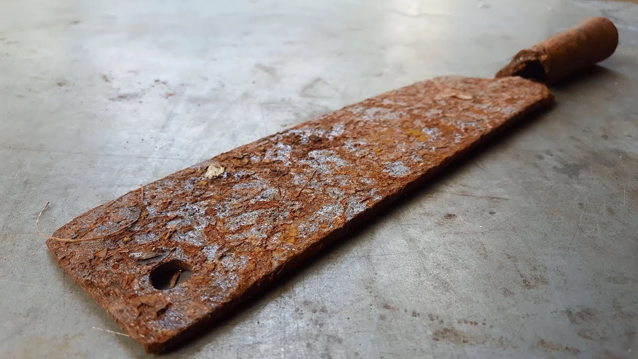 Restoration of discarded knife | restoration of broken knives into new ...