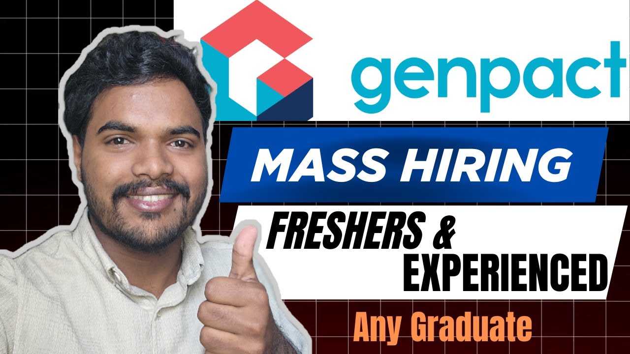 Genpact Job Vacancy 2025😍 | Freshers & Experienced Can Apply | Apply ...