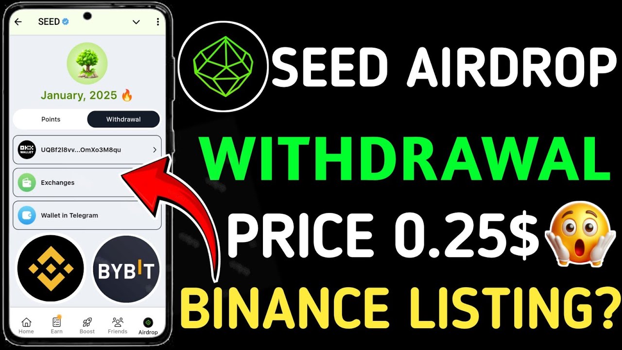 Seed Airdrop Binance Listing || Seed Airdrop Price Prediction || Seed ...