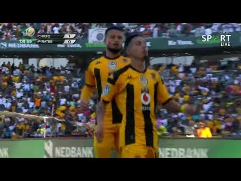 Gaston Sirino Goal, Kaizer Chiefs vs Orlando Pirates (1-0) All Goals ...